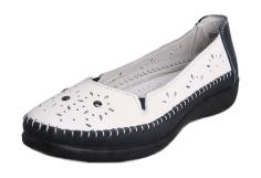 Мокасины женские летние DH18SS-124: цвет белый, 399 ₽, артикул ...