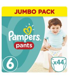 Трусики Pampers Pants, 6 (16+ кг), 44 шт.: 1699 ₽, артикул № 73901762 ...