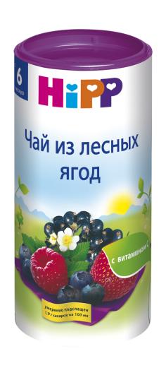 Хипп - чай гранулированный из лесных ягод, 6 мес., 200/6: 99 ₽, артикул ...