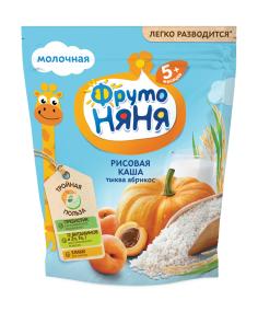 Каша ФРУТОНЯНЯ рисовая с молоком, тыквой и абрикосом 200гр: 99 ...