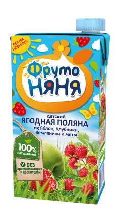 Нектар ФрутоНяня Ягодная поляна 0,5 л: 9 ₽, артикул № 77820090 ...