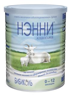 Молочная смесь Нэнни Классика 400гр на основе козьего молока: 99 ...