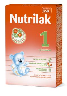 Смесь Nutrilak 1 350г с 0месяцев: 99 ₽, артикул № 78350616 | Интернет ...