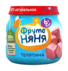 Пюре ФРУТОНЯНЯ Телятина 80гр: 54 ₽, артикул № 79145243 | Интернет ...