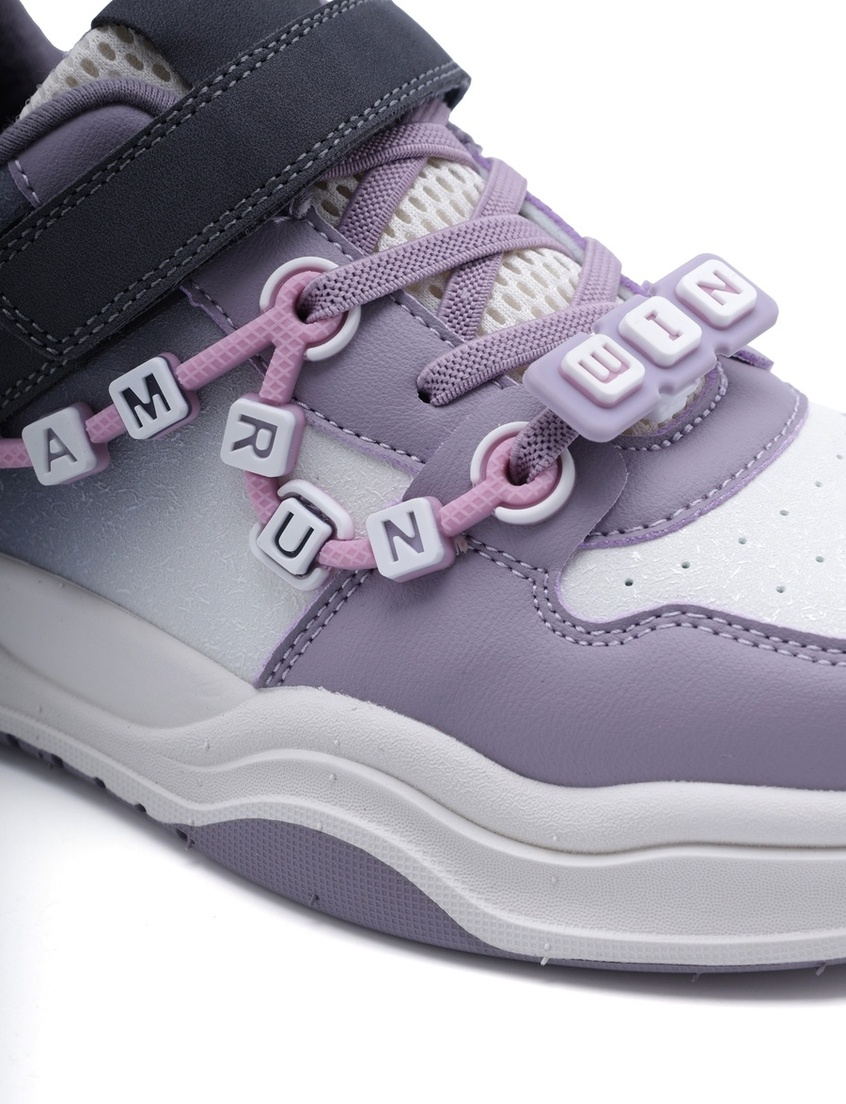 Полуботинки для девочек для активного отдыха kari, цвет фиолетовый, цена 2399 ₽ — купить в kari ...