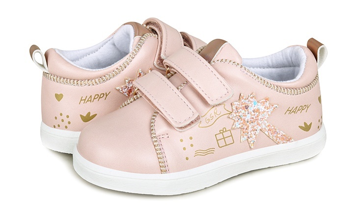 Детские полуботинки для девочек YB20SS-42: цвет розовый, 999 ₽, артикул ...