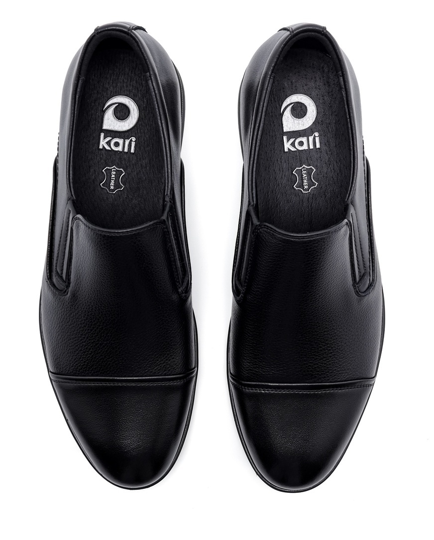Туфли мужские классика kari, цвет черный, цена 4299 ₽ — купить в kari в Москве | M2100595