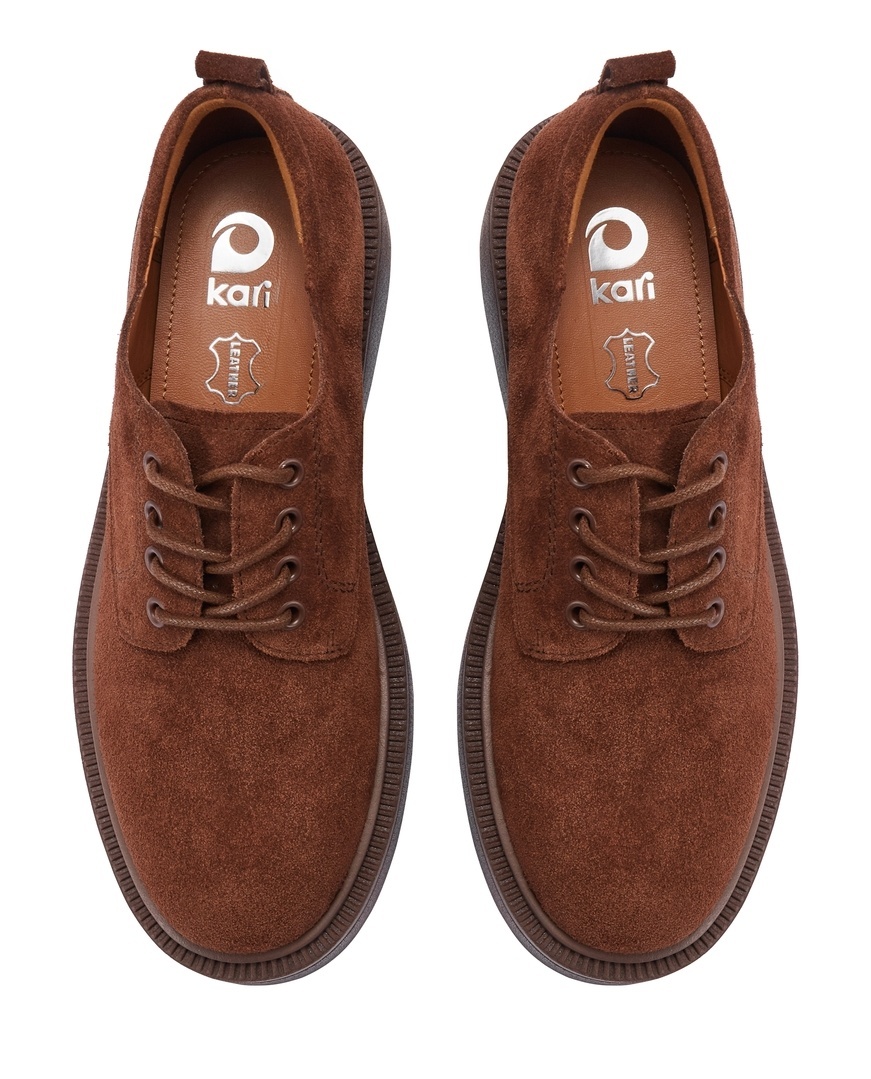 Полуботинки женские kari, цвет коричневый, цена 3699 ₽ — купить в kari в Москве | W6200857